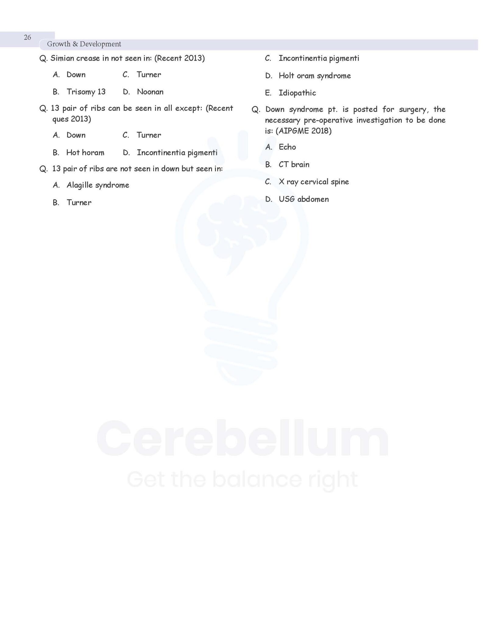 Sample Pages Of final Prof Subjects part-1 - Cerebellum Academy
