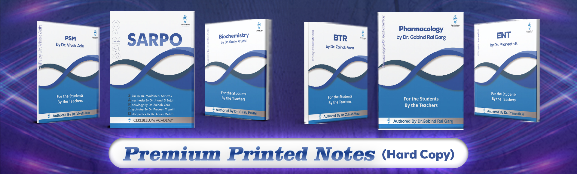 Printed Notes Hard Copy - Cerebellum Academy